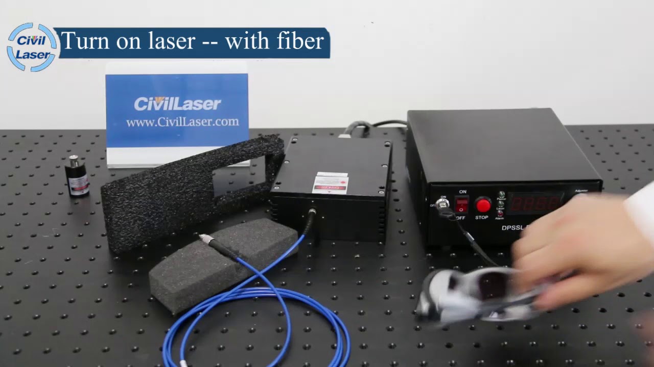 808nm 20W ir fiber coupled laser with Collimator - from CivilLaser ...