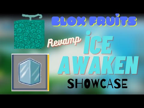 İce fruit V2 Revamp Showcase || Roblox Blox Fruit || - YouTube
