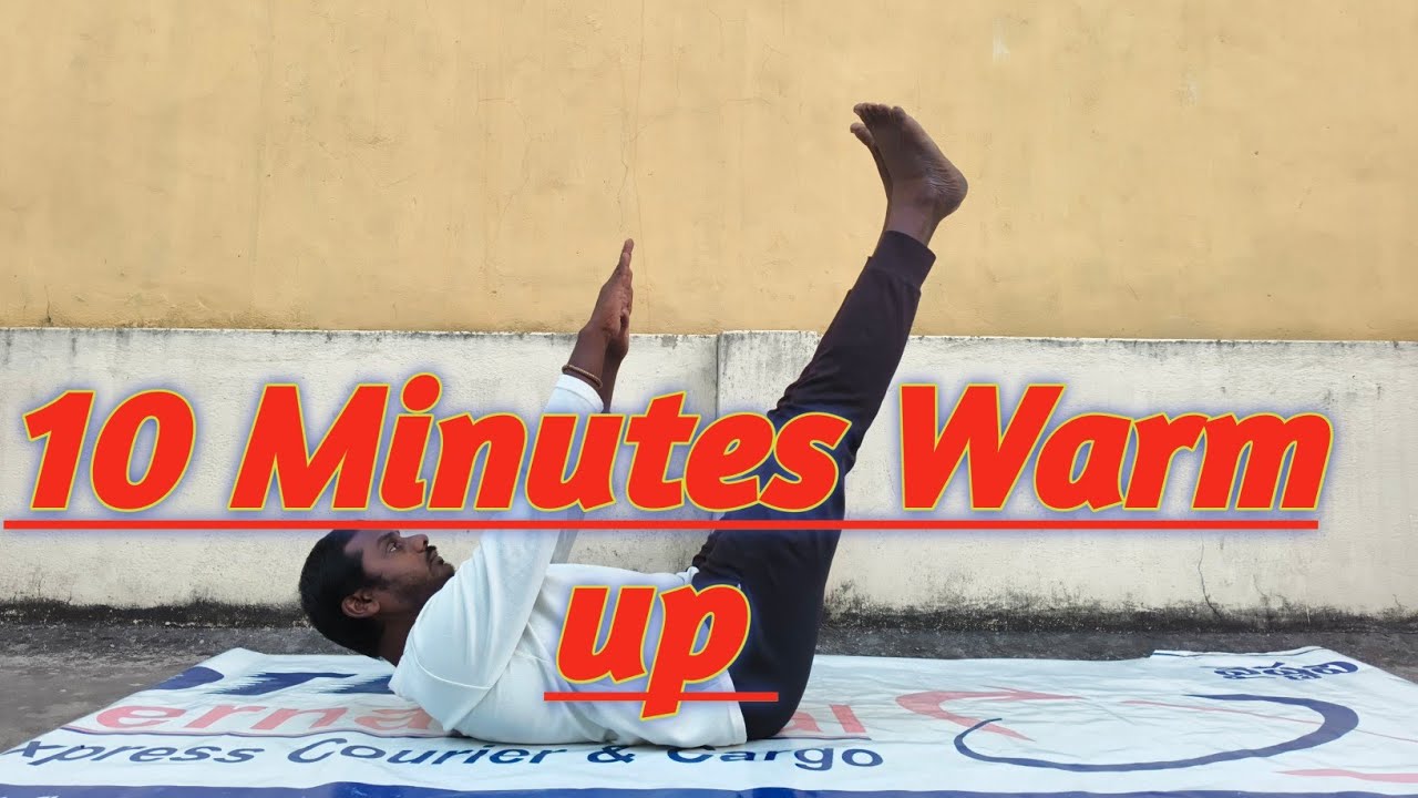 10 Minutes warm up | flat down stretch for fitness.. - YouTube