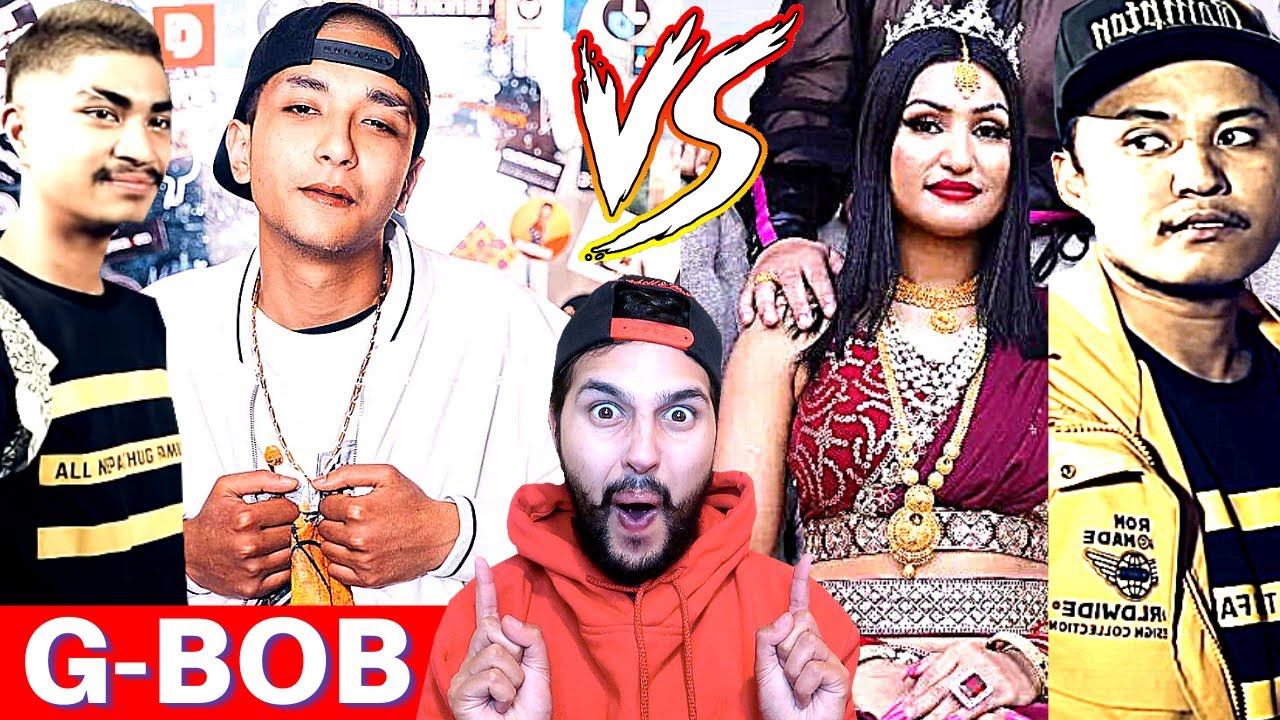 G-BOB VS C-LU POKHREL Ft. Maila & Sirupatey Rap Battle?! || Milena ...