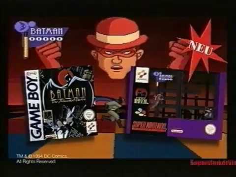 Batman Commercial / Werbung / Werbespot - Super Nintendo - SNES - Mega Drive - Gameboy