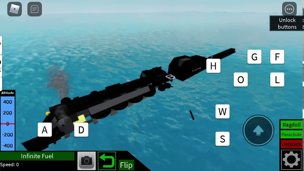 Roblox (plane crazy) The Polar Express review motor lock - YouTube