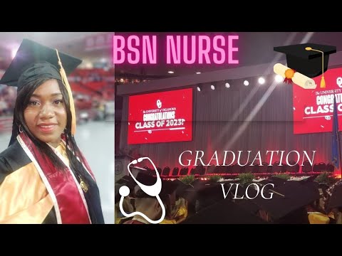 Nursing Student Graduation Ceremony! NEW BSN NURSE| Ma Cérémonie de ...
