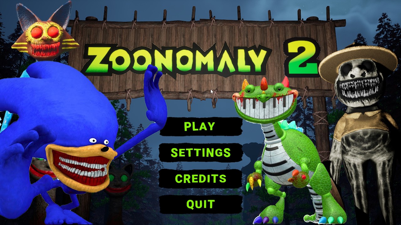 Zoonomaly 2 Full Game Play | I opened Zoonomaly 2 and the whole zoo ...