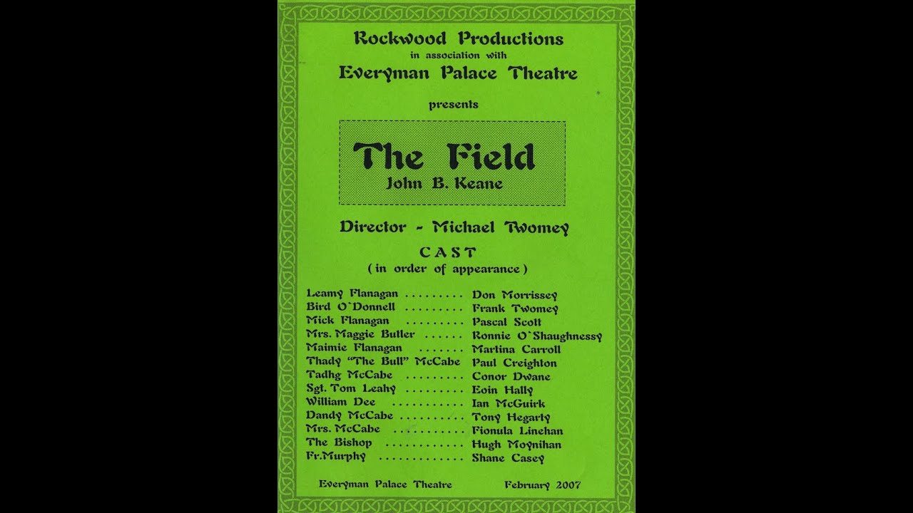 The Field by John B Keane director Michael Twomey - YouTube