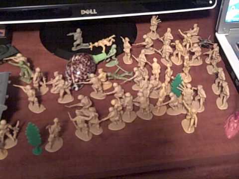 Toy Army Soldier Battle Scene [AWESOME] RATE - YouTube
