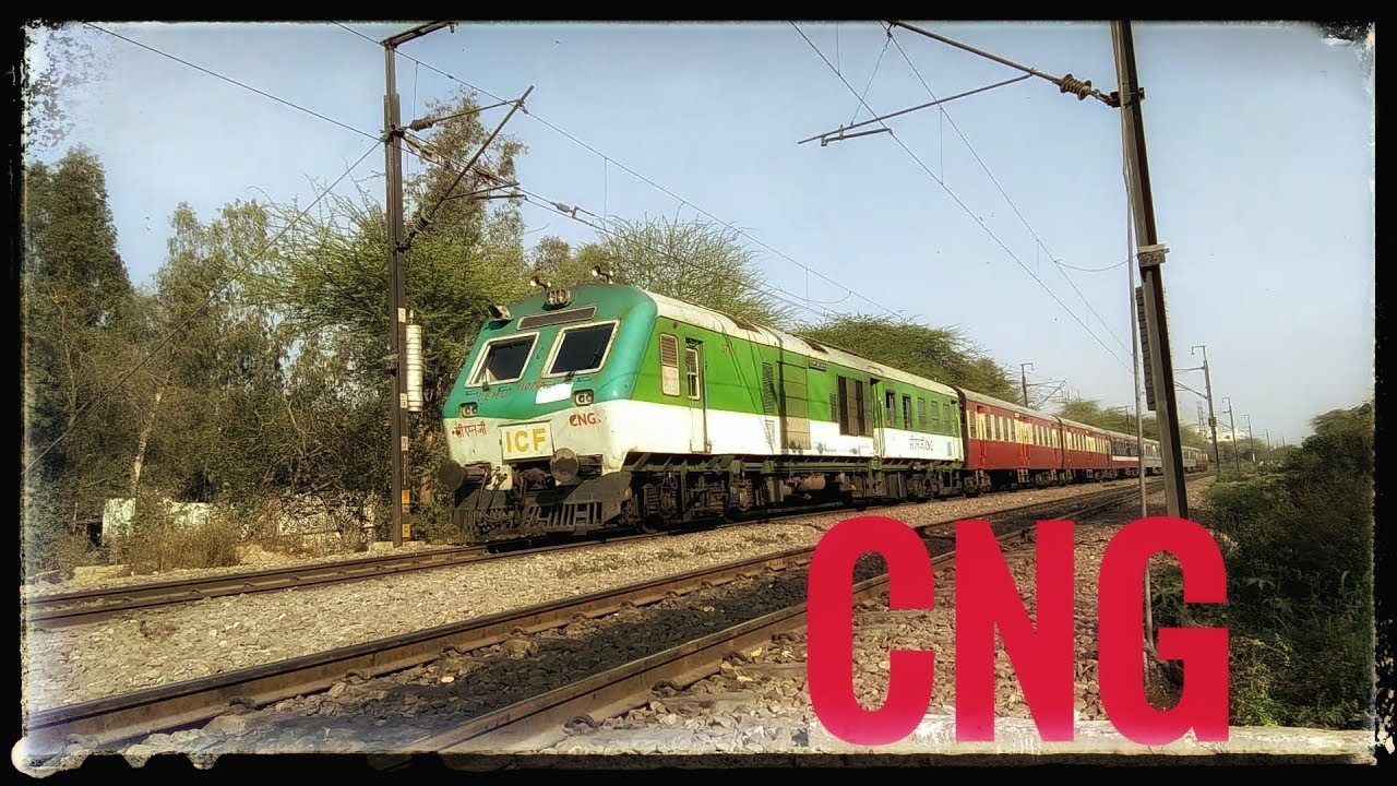world's first cng train || India में CNG रेल चल रही है MG Rail - YouTube