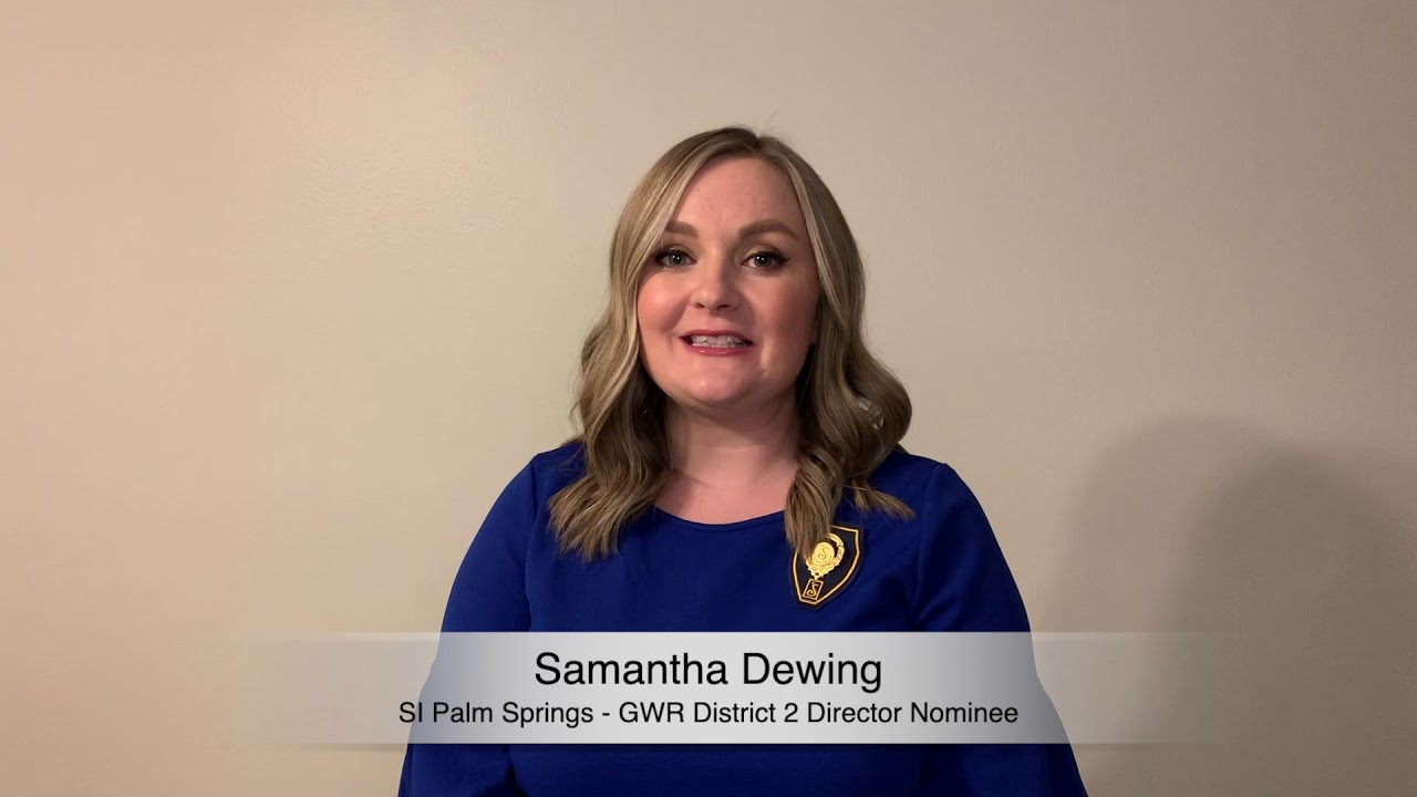 Samantha Dewing Campaign Speech D2D - YouTube