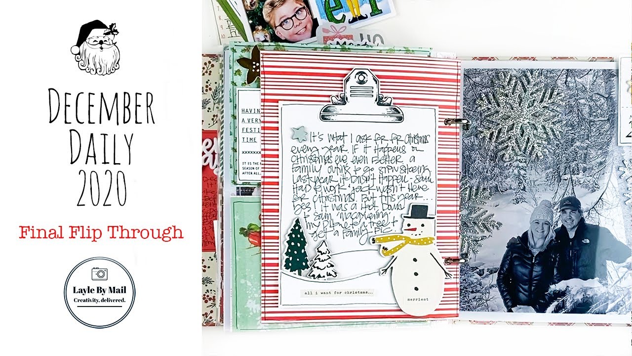 December Daily 2020 Flip Through - YouTube