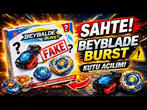 SAHTE Beyblade Burst Aldım! İçinden Ne Çıktı? 😳