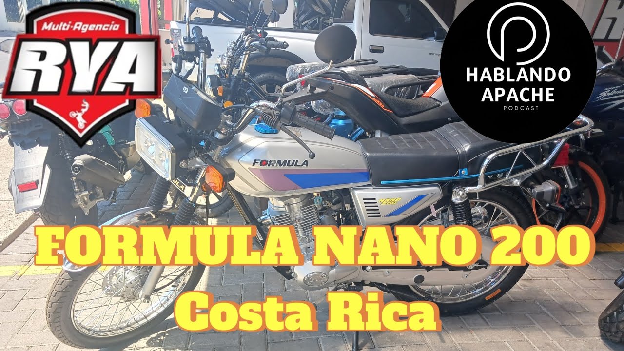FORMULA NANO 200 ficha técnica,precio Costa Rica - YouTube