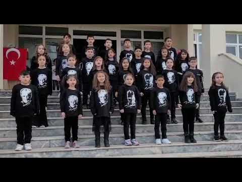 Şehit Mustafa Baykuş İlkokulu 10 Kasım Atatürk'ü Anma Günü Töreni 'Yiğidim Aslanım Burda Yatıyor'