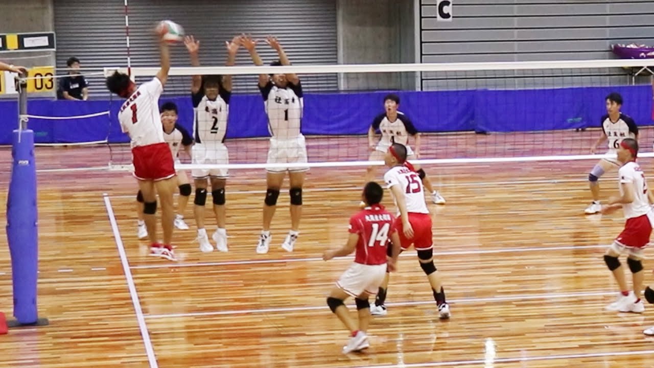 【2023近畿大会バレー】社vs大産大附属 第2セット ＜男子バレーボール＞ - YouTube