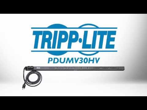 Tripp Lite PDUMV30HV PDU - Power Distribution Unit - YouTube