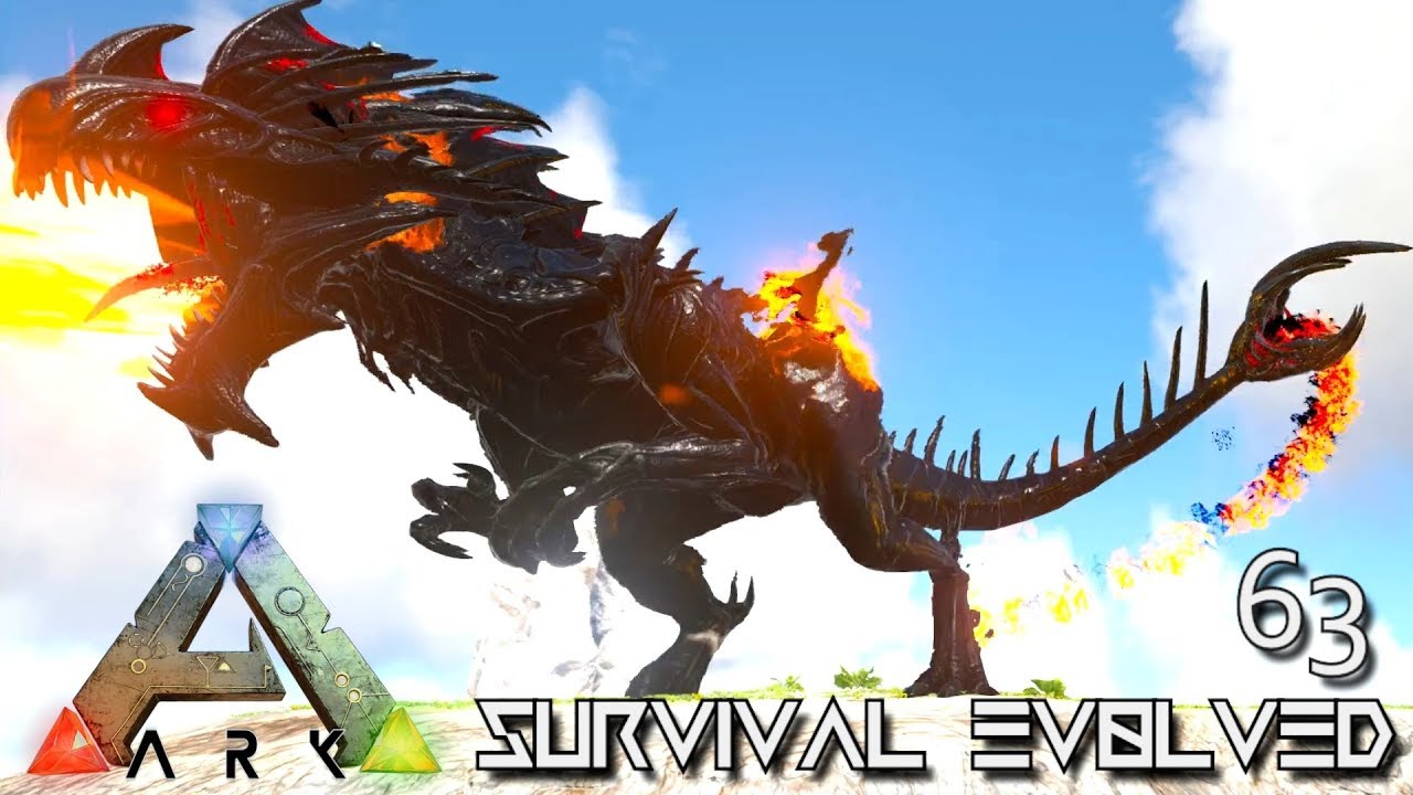 ARK: SURVIVAL EVOLVED - GODZILLA REAPER QUEEN DEMONIC EMPRESS E63 ...