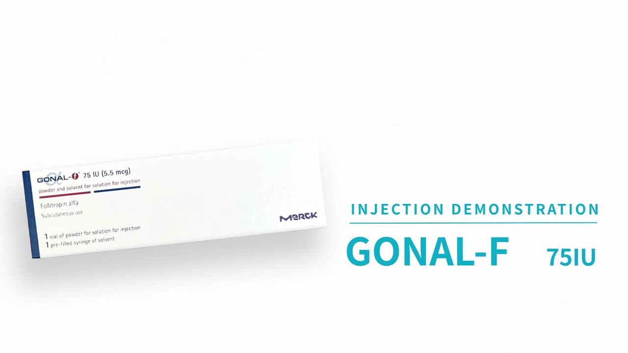【Injection Demonstration】Gonal-F 75IU - YouTube