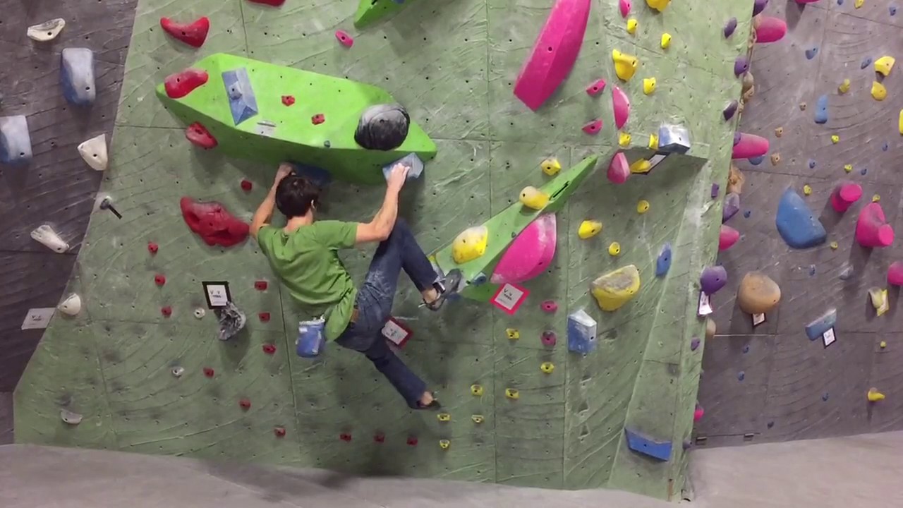 Vertical World Redmond - Blue V6 - 11/22/16 - YouTube