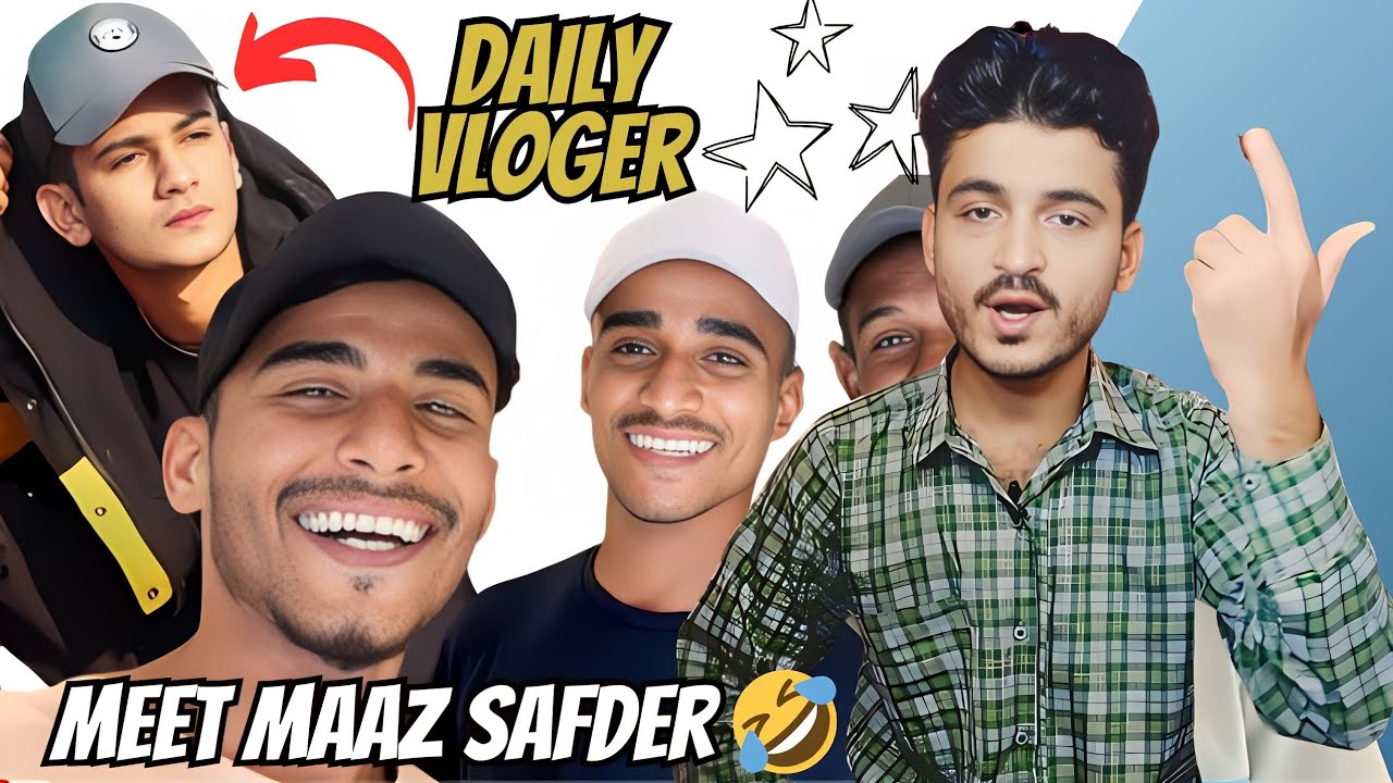Pakistan K Daily Vloger 🤣 @Mraseeel Meet Maaz Safder - YouTube