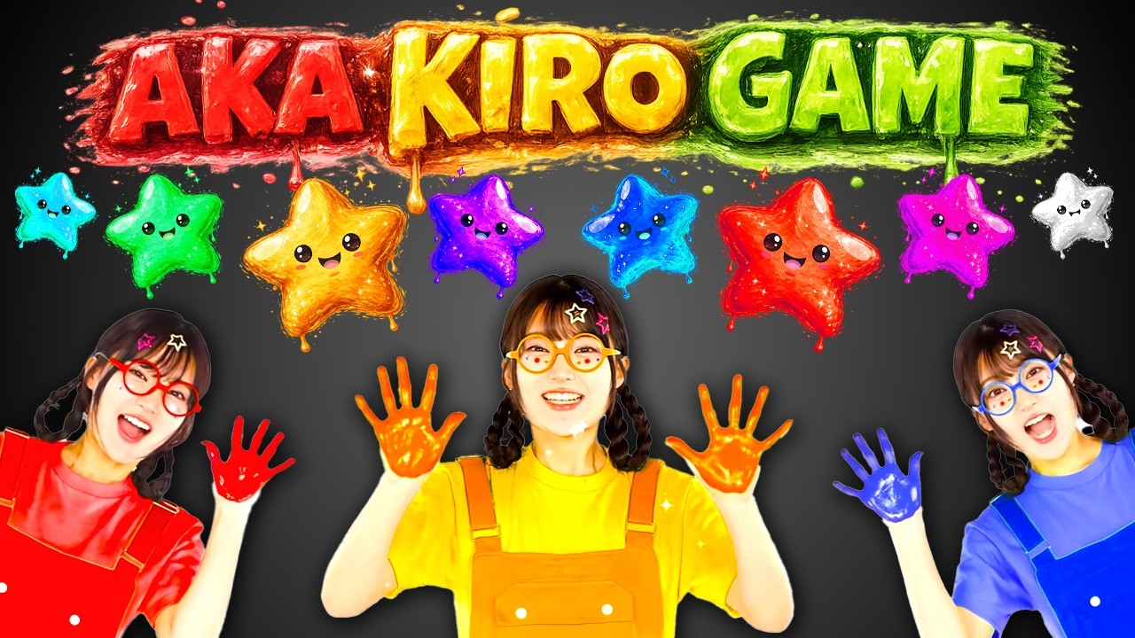 AKA! KIRO! AKA! SHIRO! AO! KIRO! | VIRAL TREND! Color Mixing ...