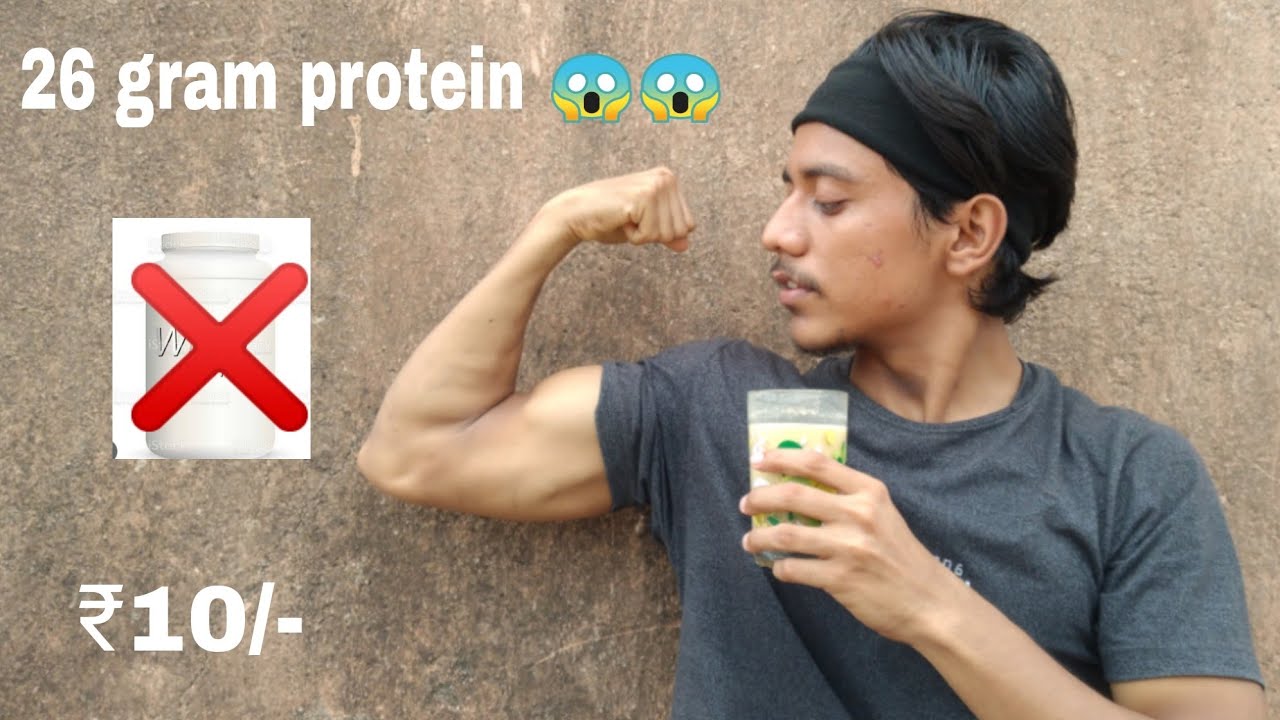 Sattu Powder Shake For Muscle Gain|| Best & Cheap High Protein Shake ...