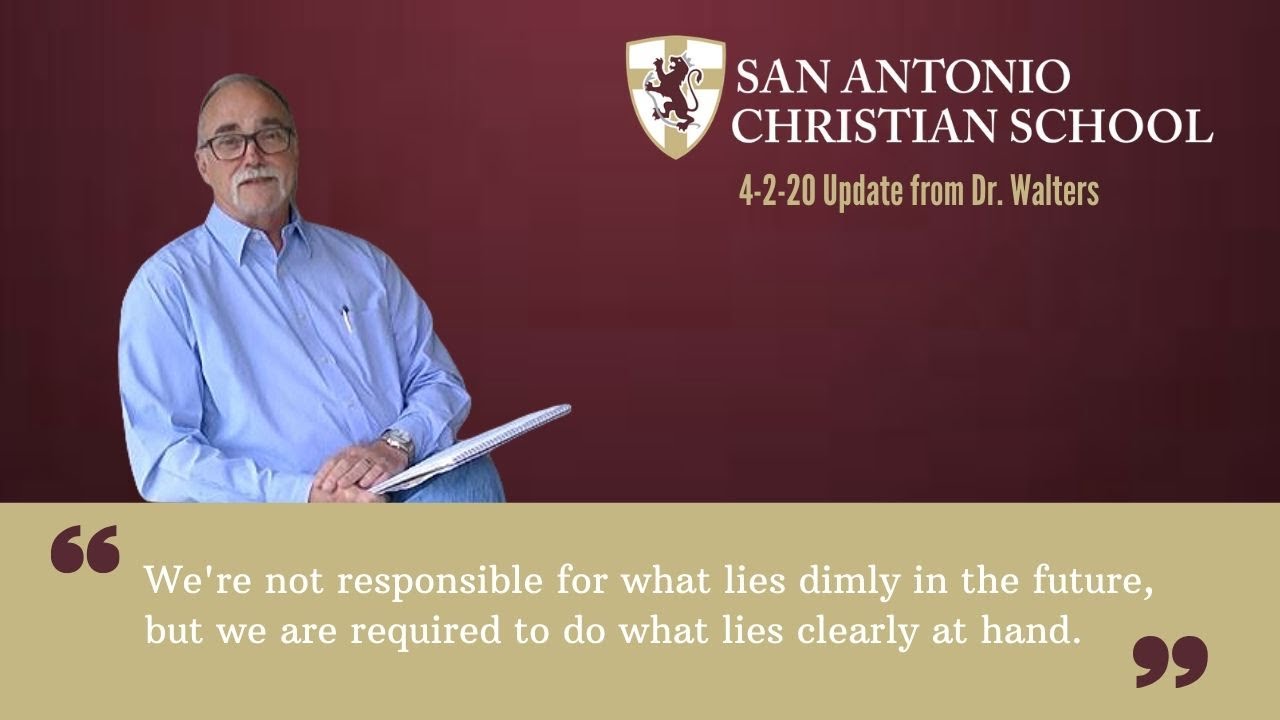 Dr Walters Update 4-2-20 - YouTube