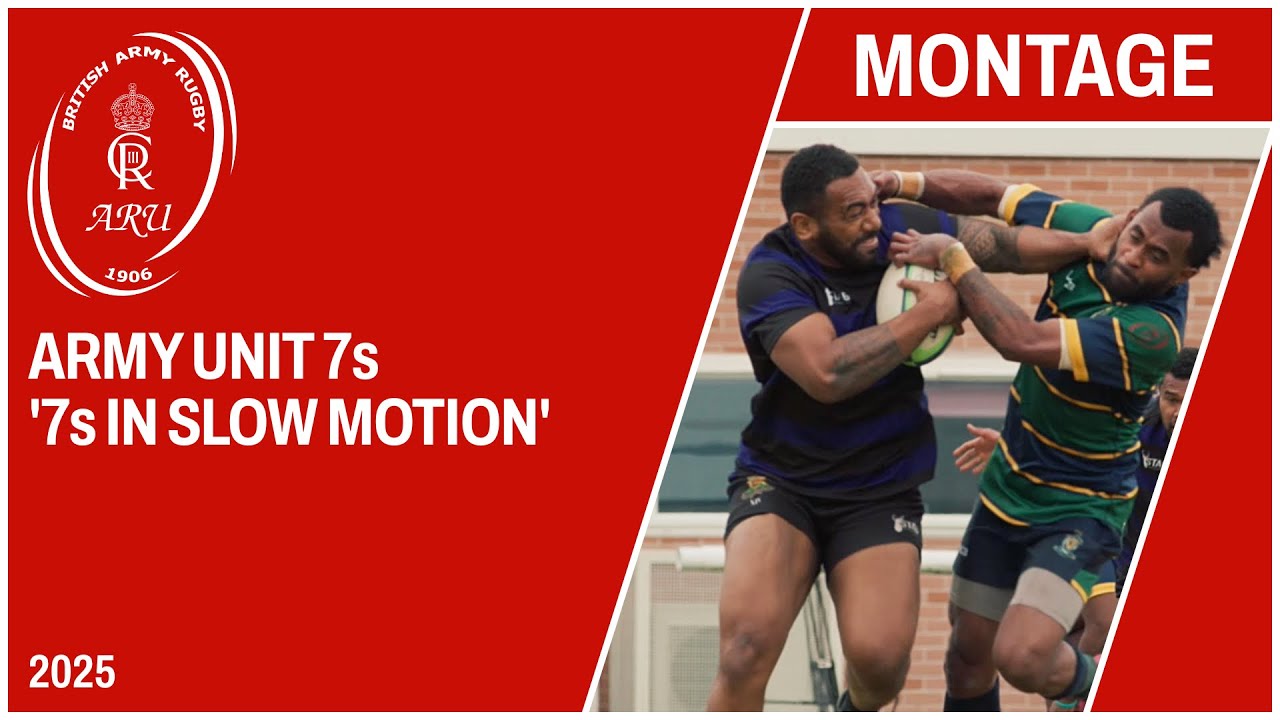 '7s in Slow motion' - Army Rugby Unit 7s - YouTube