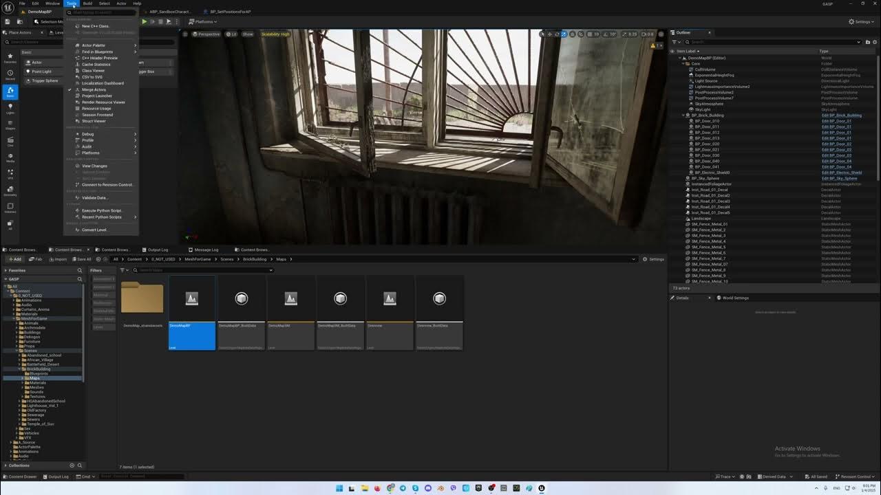Unreal engine 5: How to use Actor Palette (+ Blueprint for actors array) - YouTube