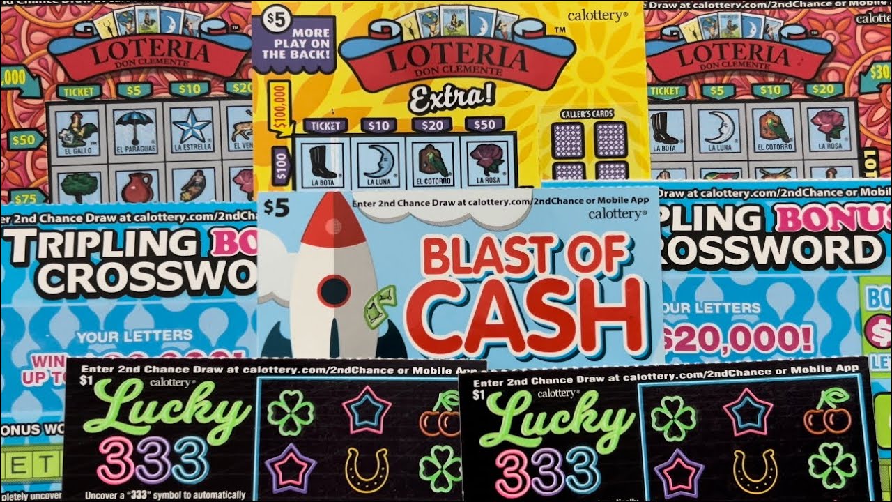 Loteria! Crosswords! Blast of Cash! & Lucky 333! - YouTube