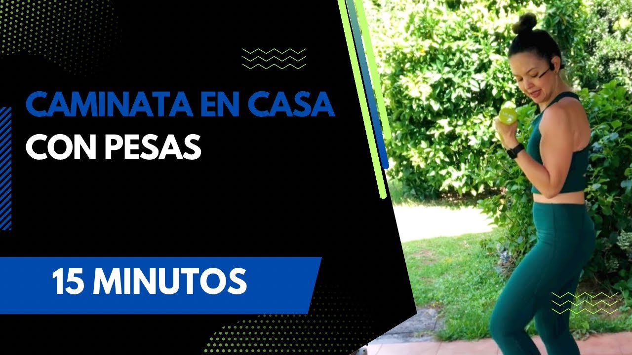 La rutina de caminata con pesas para un estilo de vida saludable - YouTube