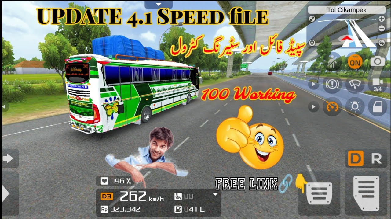Speed Hack 4.1 Bus Simulator Indonesia | Speed file 4.1 Bus Simulator ...