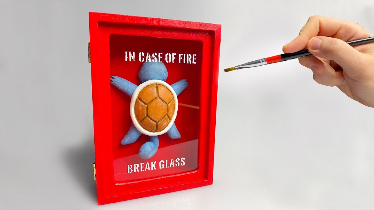 I made Squirtle MEME diorama - YouTube