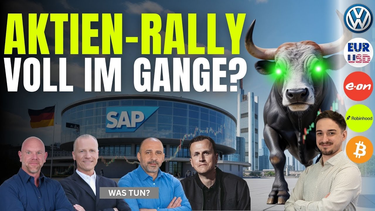 Jetzt richtig aufstellen? SAP | Volkswagen | E.On | MDAX | RobinHood ...