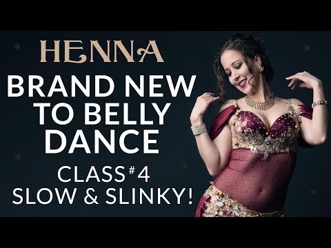 Brand New to Belly Dance Class # 4 Preview with Henna: Slow & Slinky!