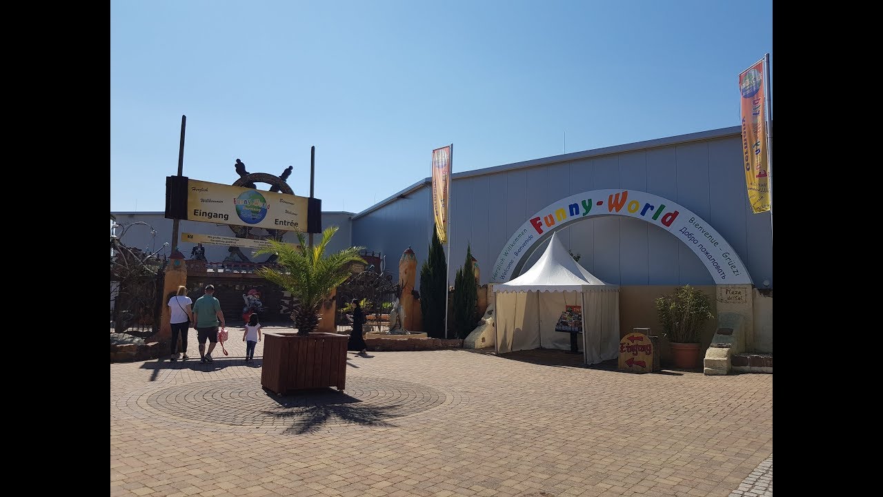Funny-World Familienfreizeitpark - Impressionen aus dem Park - YouTube
