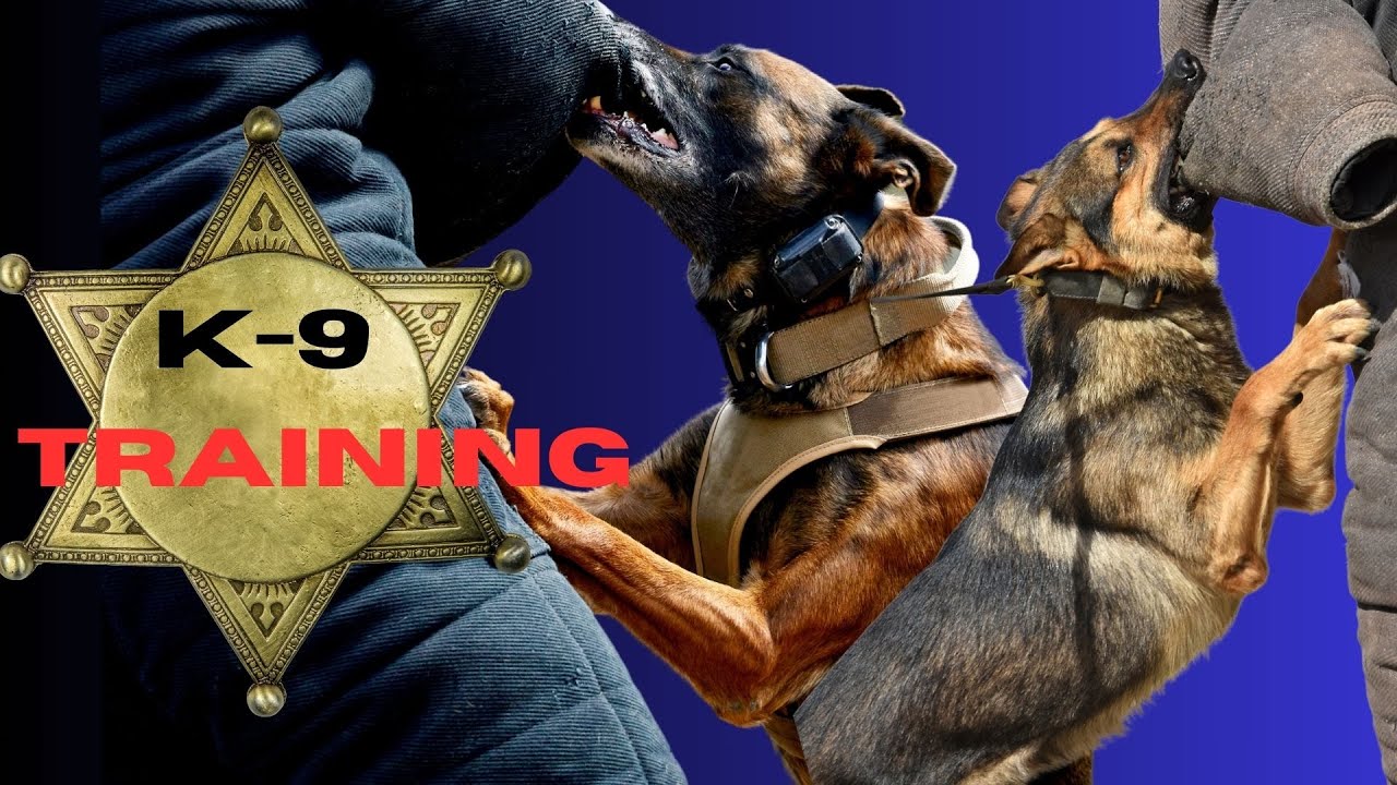 EXTREME powerful K-9 POLICE dog training - YouTube