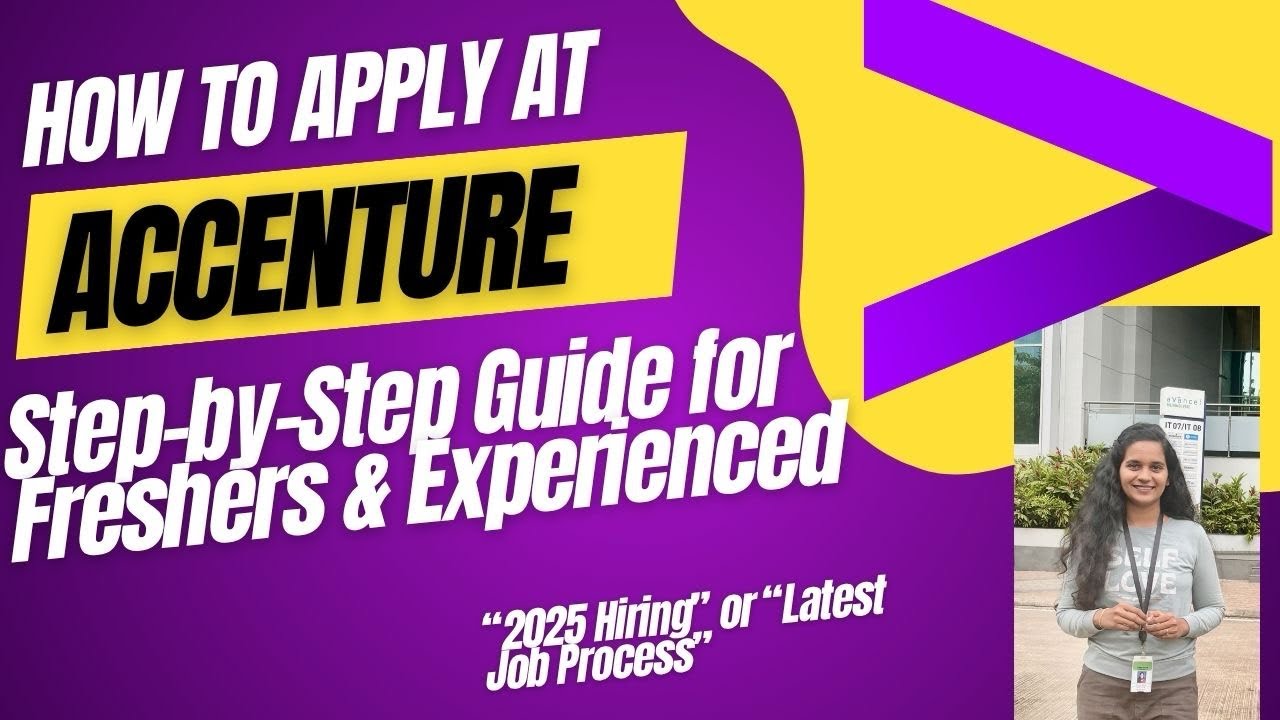 How to Apply at Accenture (2025) | Step-by-Step Guide for Freshers ...
