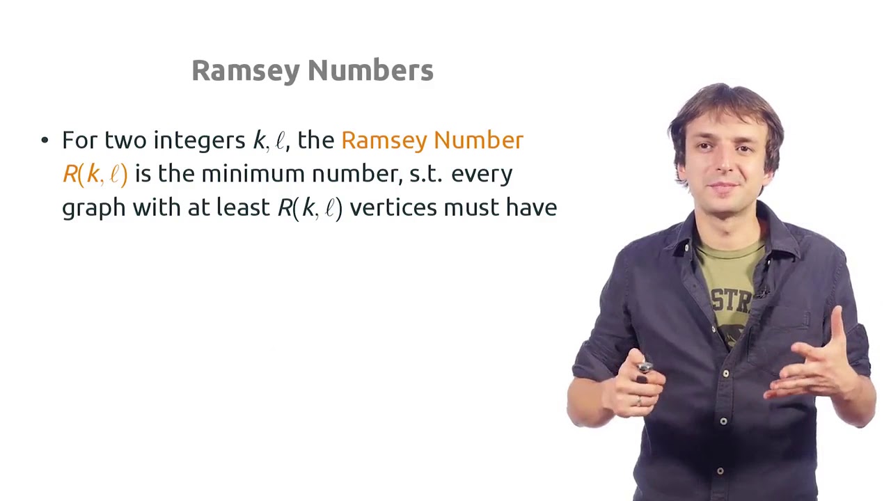 Ramsey Numbers - Introduction to Graph Theory - YouTube
