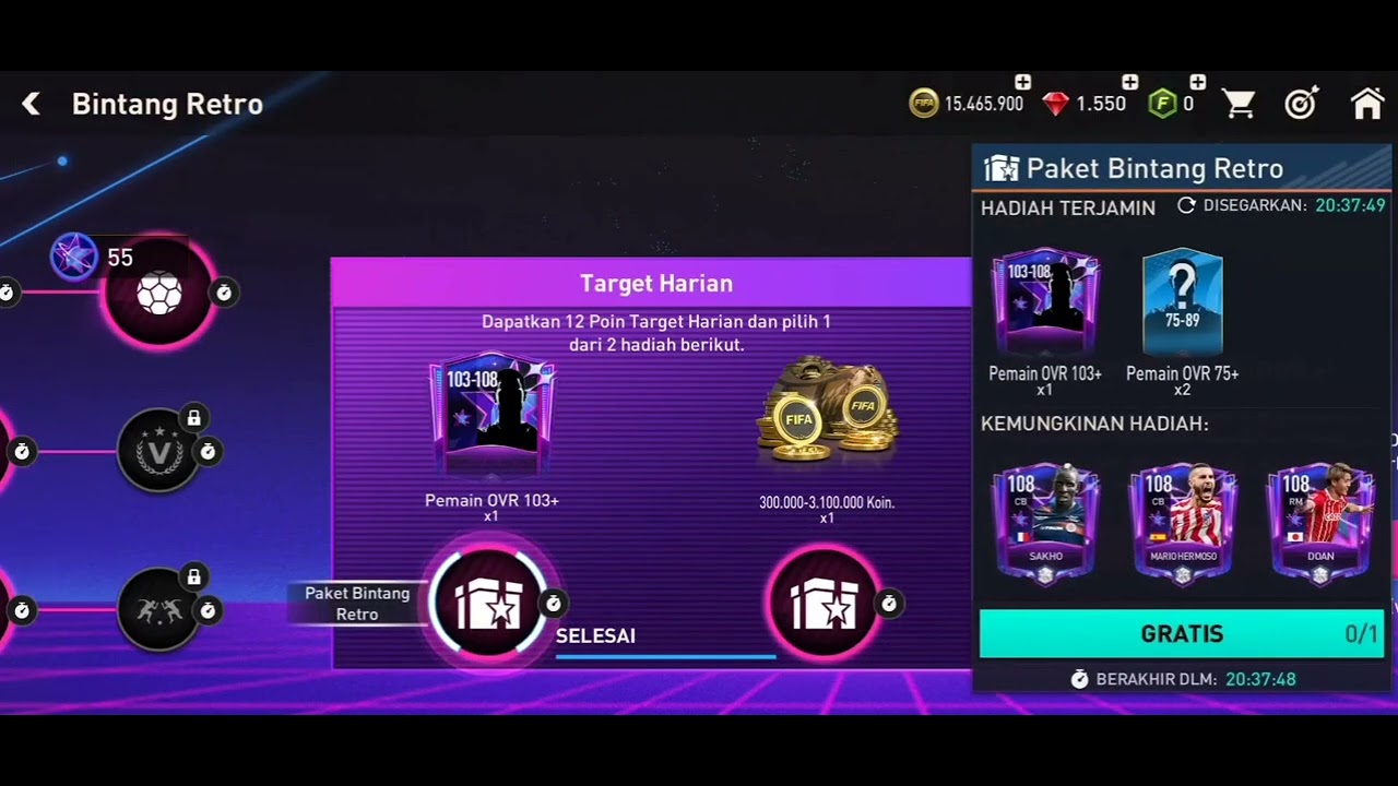 Prizes For Completing Retro Star Event Missions In Fifa Mobile 2023 ...