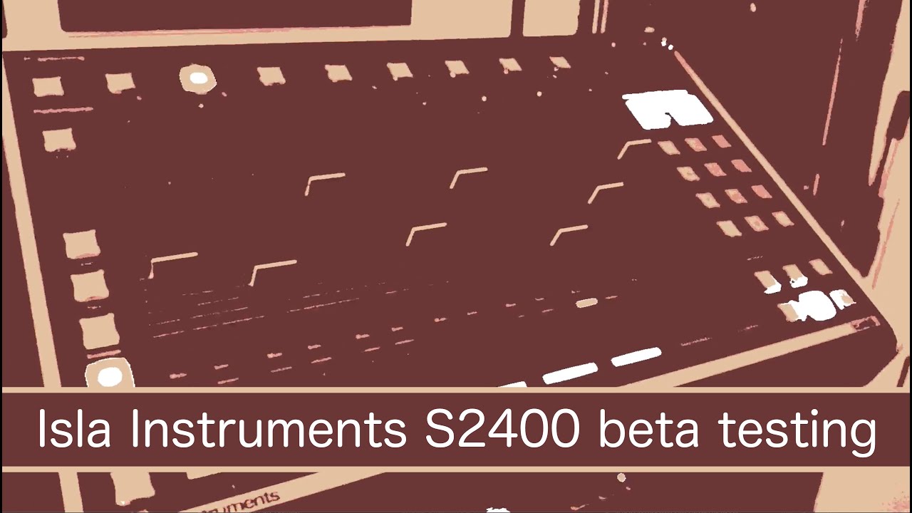 Isla Instruments S2400 and Sequentix Cirklon playing nicely together - YouTube