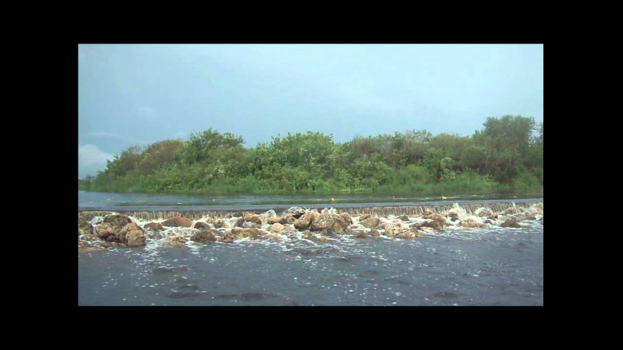 LAKE WARD DAM on BRADEN RIVER FLORIDA - YouTube