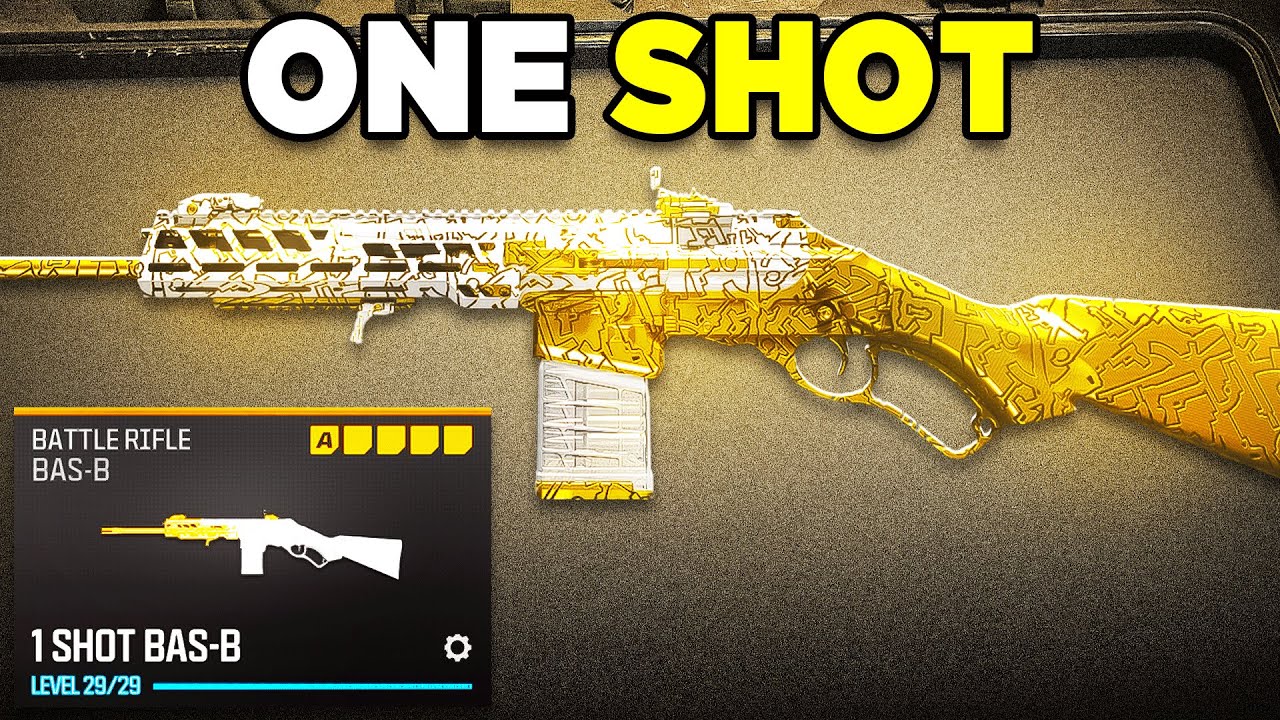 THIS *ONE SHOT* BAS B CONVERSION KIT in MW3! 😍 (Best BAS B Class Setup ...