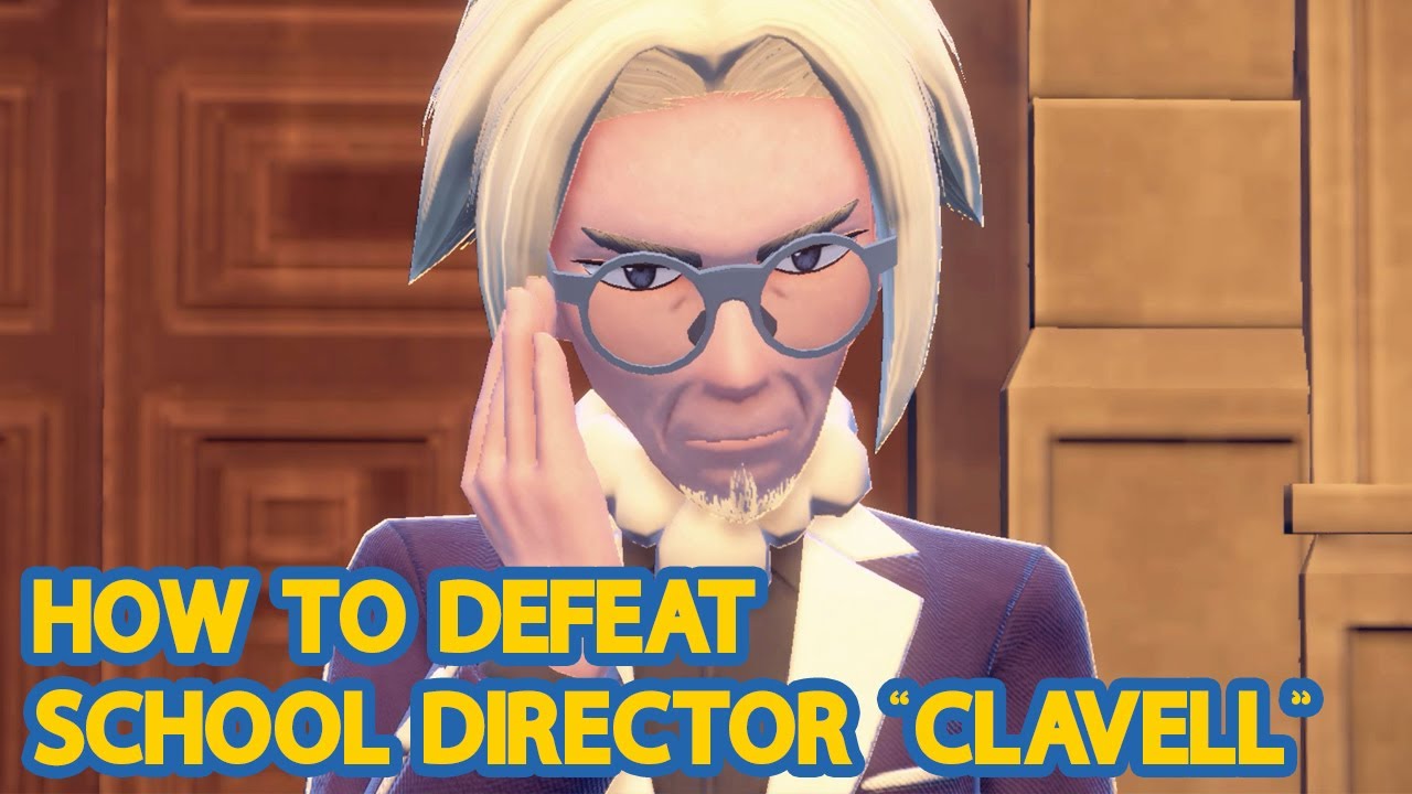 How To Defeat Director "Clavell" - Pokemon Scarlet & Violet - YouTube