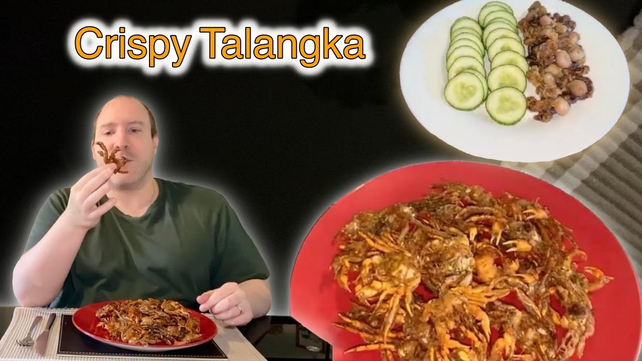 Eating Crabs For The First Time! (Talangka) 🇵🇭 #lutongbahay # ...