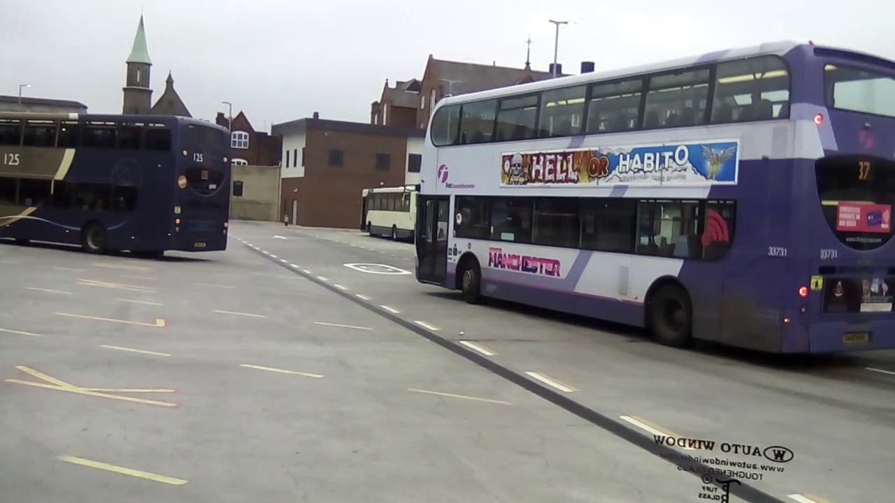 rare Me on 527 vision and Wright/Volvo Old step bus Bolton bus station ...
