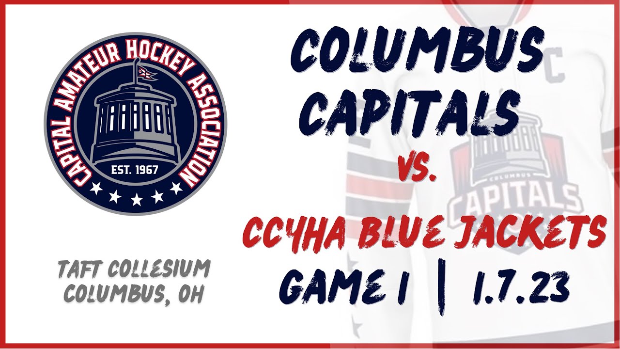Columbus Capitals vs. CCYHA Blue Jackets - Game 1 - 1.7.23 - YouTube