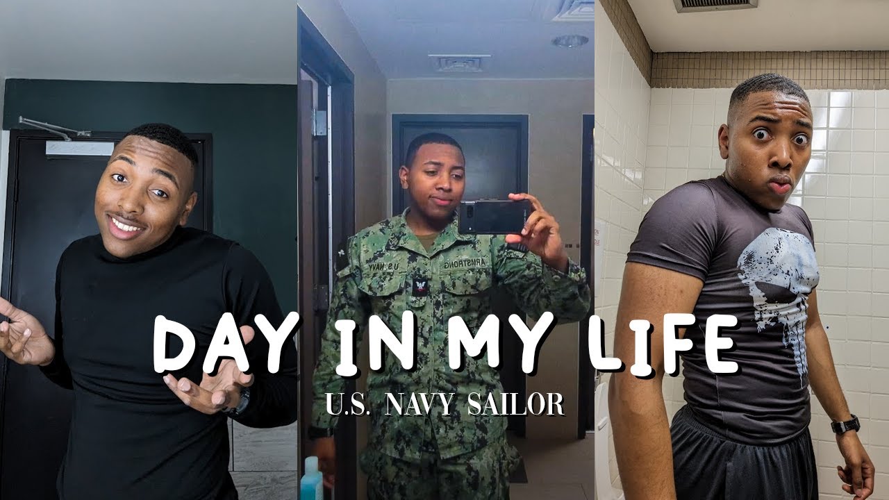 A Day In The Life of a US Navy Sailor + Q&A (SHORE DUTY EDITION) - YouTube