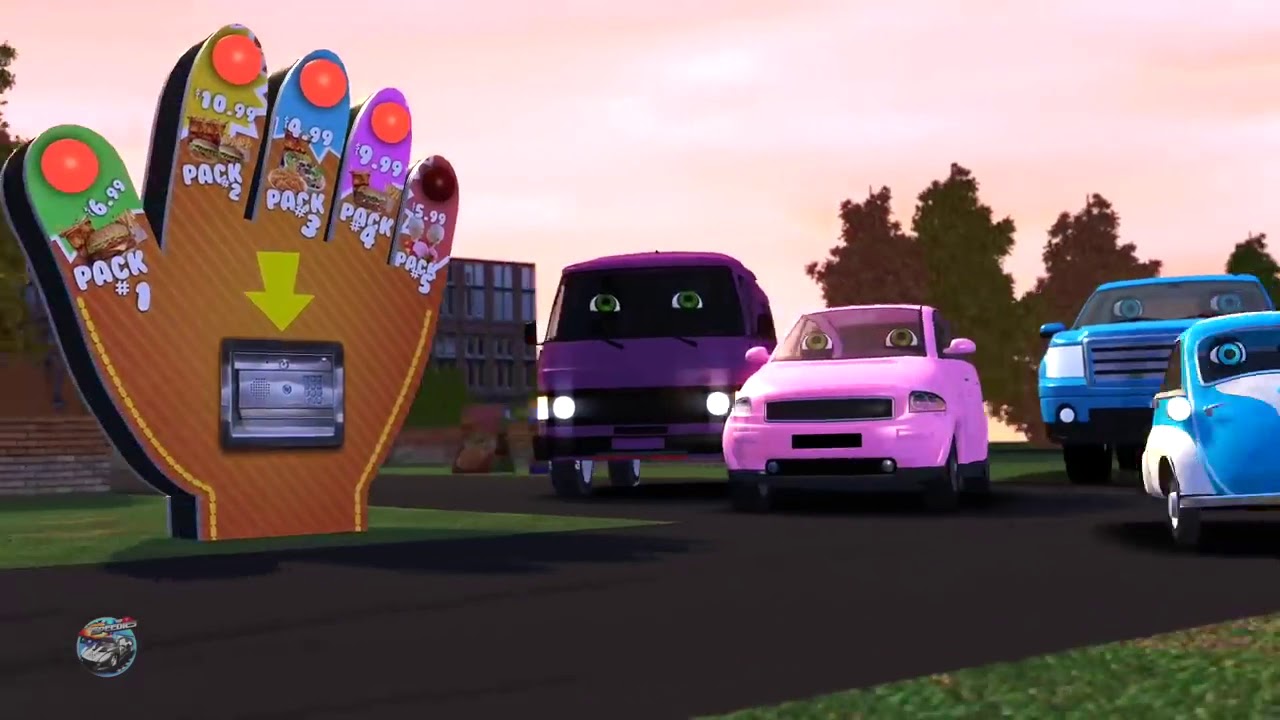 Wheels on the Bus Nursery Rhymes by Speedies Car Cartoons For Children ...