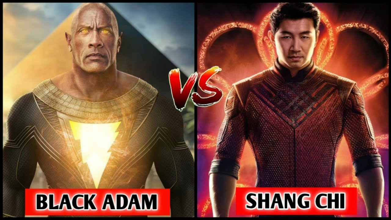 Shang Chi Vs Black Adam Fight Comparison / Explained In Hindi - YouTube