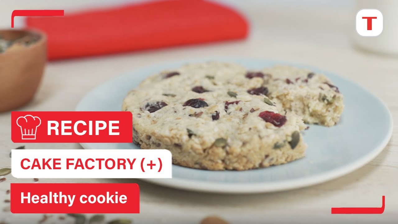 Healthy cookie recipe with your Cake Factory + | Tefal - YouTube