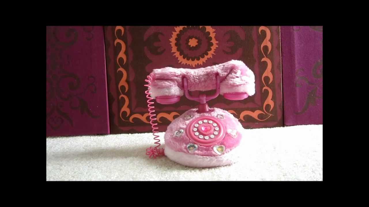 Disney Princess Collection: Pink Diva Furry Phone Telephone with Belle ...